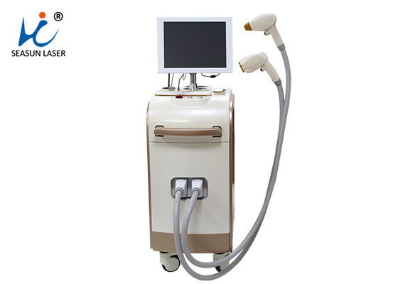 Vacuum Laser Shaving Machine , Laser Hair Machine With Cooling Function