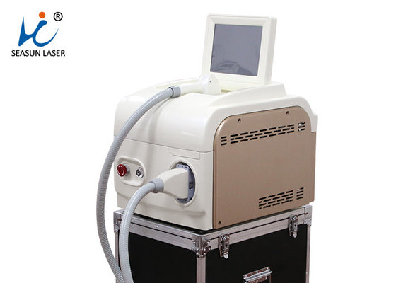 Portable Diode Laser Hair Removal Machine 808nm 3 Sessions Fastest Resolving Time