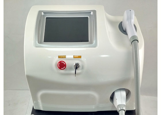 TEC Portable Diode Laser Hair Removal Machine Water Cooling Laser 808nm White
