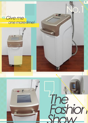 Ice 6 bars /8 bars/10bars  808nm alexandrite laser hair removal machine For Pigment Removal