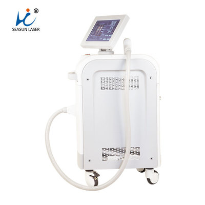 808nm Laser Body Hair Removal Machine , Ipl Laser Machine With Cooling Plates