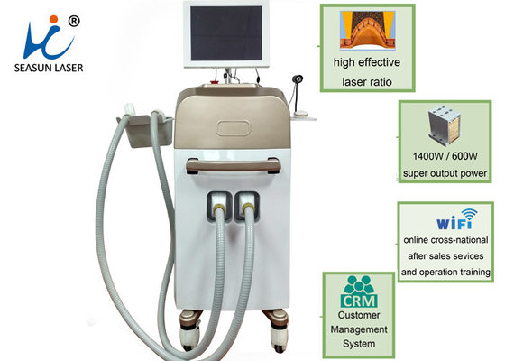 One Shot 1 Session Vacuum Assisted Laser Hair Removal Device 810 Diode Suction