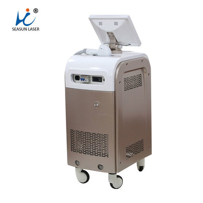 White / Grey Permanent Laser Hair Removal Machine For Skin Rejuvenation