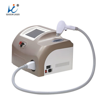 Ptotable 3 Wavelength Diode Laser Hair Removal Machine 808nm , laser hair removal machine with cooling