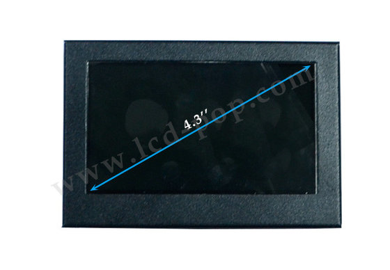 4.3 inch AC: 100~240 V 16:9 LCD Advertising Display,small video player Auto-play Super time switch function