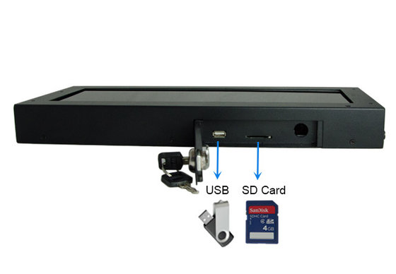 14.9inch Bar-type Digital LCD Advertising Display Split Screen Advertising Device Monitors Display