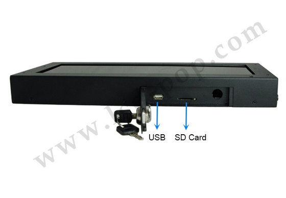 15 inch Digital Signage in Store Bar Type Wide Screen Rolling Video Display Digital Advertising Display Screens
