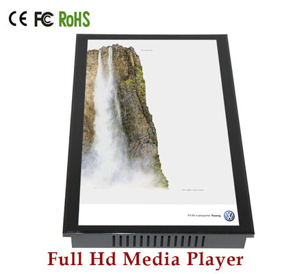 Restaurants 15.6 Inch 3.5 mm 1080p Full HD Media Player With Bluetooth Earphone