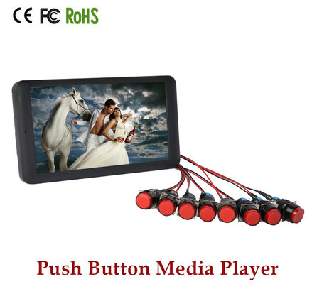 7 inch Full HD LCD Advertising Display Screen Digital Perimeter Advertising Boards