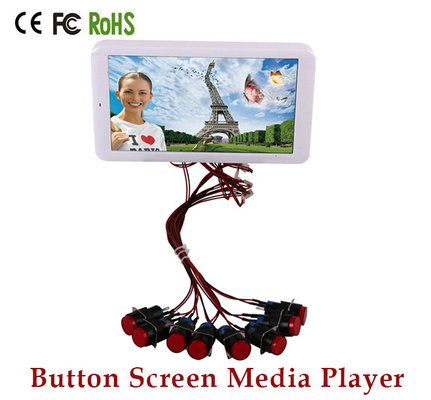 Multi Language OSD Small LCD Advertising Display / LCD Display Panel