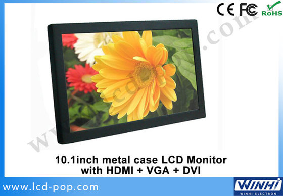RoHS 10Inch HDMI VGA DVI Computer HD LCD Monitor 1024 x 600