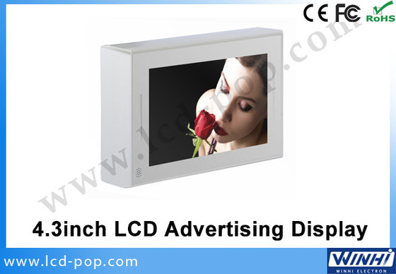4.3 Inch Mini LCD Advertising Display ,Digital Panel RHOS Media Player 95.04 x 53.856mm