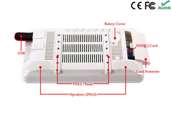7 inch Auto Loop Play Indoor Hd Lcd Advertising Display Mpeg Avi MP4 Player