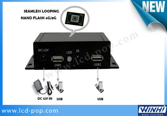 Mini Full Hd Media Player, Nand Flash Digital Video Player Auto play, Loop play HDMI output