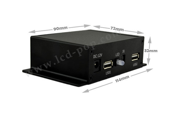 Mini Full Hd Media Player, Nand Flash Digital Video Player Auto play, Loop play HDMI output