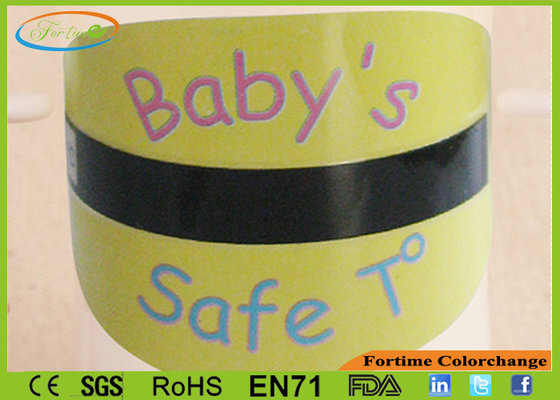 Reusable Liquid Crystal Baby Feeding Milk Bottle Thermometer Nursery Wrap