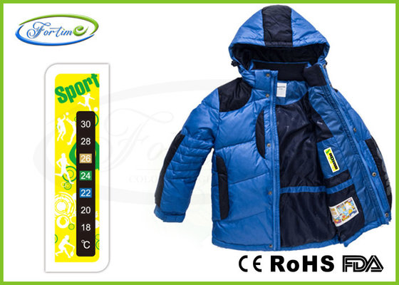 Small LCD Soft Color Change Thermometer for Sport Suit / Down Jacket