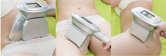 Blue color cryolipolysis body slimming machine with 4 handles
