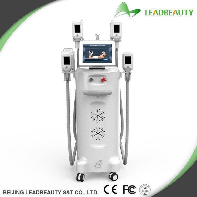 Fat freezing and body slimming with the 2 handles can work together