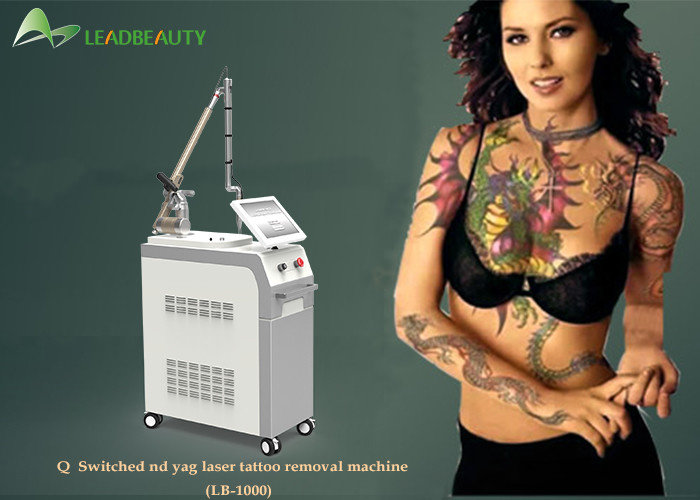 Professional 2000W power q switch nd yag laser tattoo removal machine with a good quality