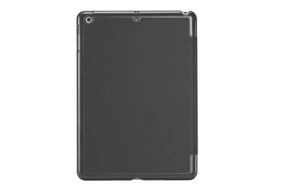 Black IPad Protective Case Auto Sleep Wake PU Leather Foldable Easy Install