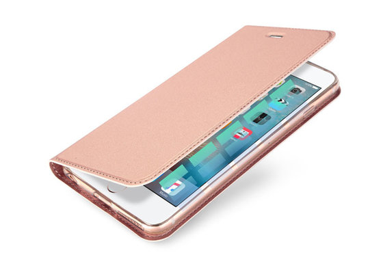 Pink Iphone 5 Protective Case PU Leather Magnetic Leather Iphone 5 Case