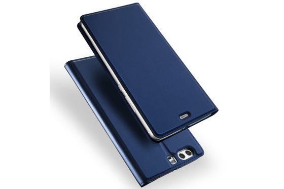 PU Leather Huawei Phone Covers , Huawei P10 Case With Card Slot / Magnetic