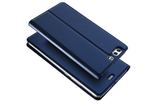 Card Holding Huawei Phone Cases Honor 9 Stand Function With PU Leather Material