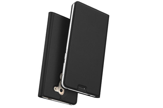 Black Xiaomi Redmi 4 Phone Cover , Shockproof Mobile Phone Flip Cover