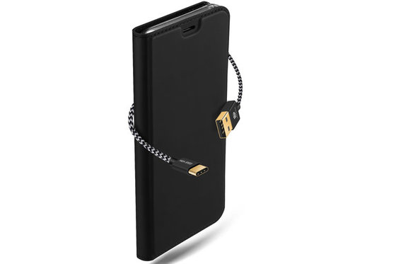 Luxury PU Leather Flip Cover , Shockproof Samsung Galaxy S8 Phone Case