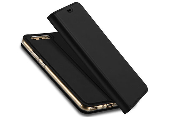 Huawei P10 Plus Flip Phone Case Magnetic PU Leather Shockproof / Scratch Proof