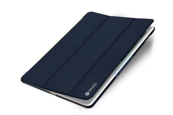 PU Leather Blue Ipad Waterproof Case , Stand Function Ipad Air 2 Protective Case
