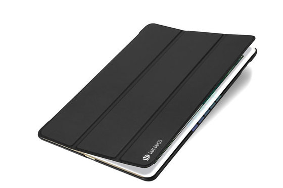 Magnetic IPad Protective Case Black PU Leather Shockproof For IPad Air 2 Case
