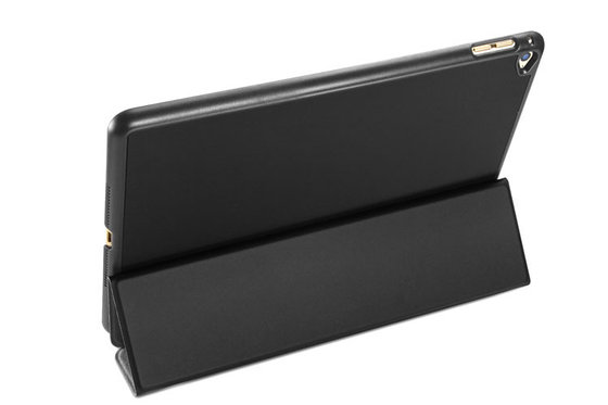 Magnetic IPad Protective Case Black PU Leather Shockproof For IPad Air 2 Case