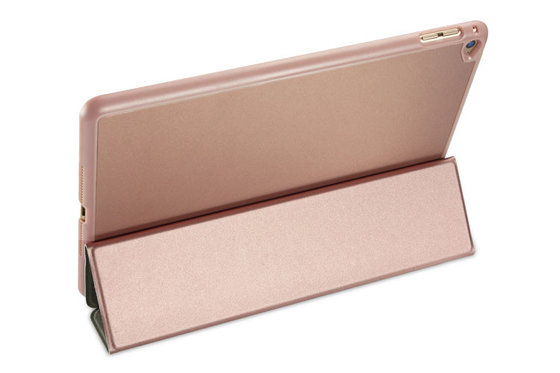 Shockproof Ipad Protective Cover , Pink Synthetic Leather Ipad Air Case