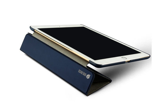 Professional Slim IPad Protective Case PU Leather Blue Apple Ipad Air Case