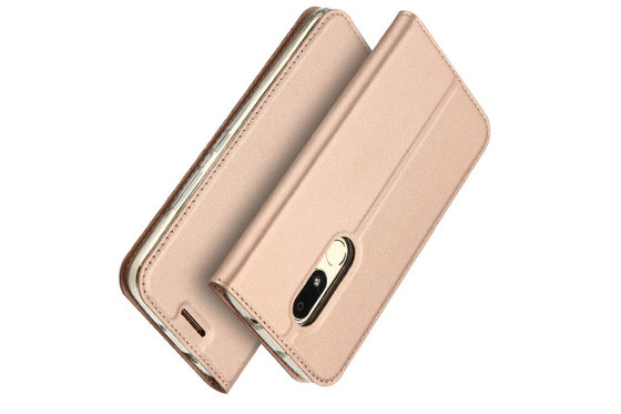 Easy Operate Cell Phone Case Wallet Stand Function PU Leather for MOTO M