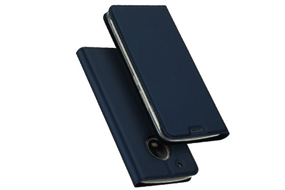 Professional MOTO G5 Plus Phone Case PU Leather Material With Kickstand / Card Slot