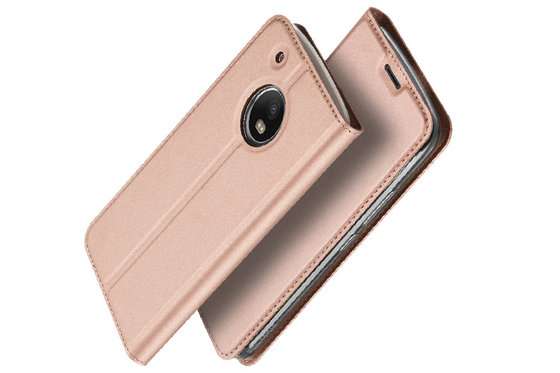 Professional MOTO G5 Plus Phone Case PU Leather Material With Kickstand / Card Slot