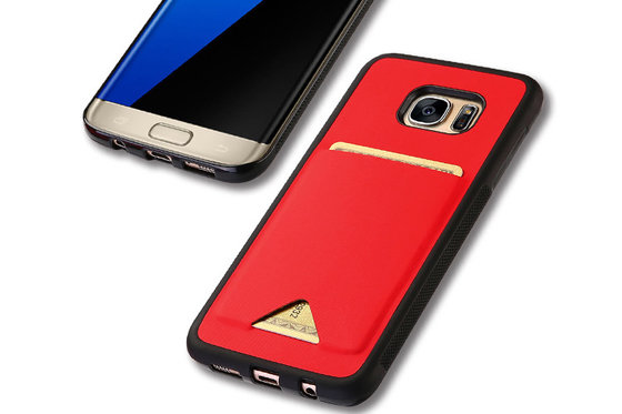 Samsung Galaxy S7 Edge Wallet Case , Shock Resistant Galaxy S7 Edge Waterproof Case