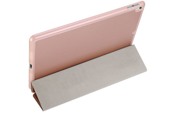 Lightweight Waterproof Ipad Case , Pink Synthetic Leather Ipad Pro Case