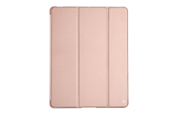 Folio Protective Case For Ipad Air , PU Leather Pink Magnetic Ipad 4 Waterproof Case