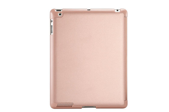 Folio Protective Case For Ipad Air , PU Leather Pink Magnetic Ipad 4 Waterproof Case