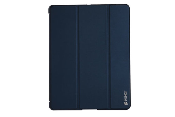 Lightweight IPad Protective Case Blue Synthetic Leather  Waterproof For IPad 4