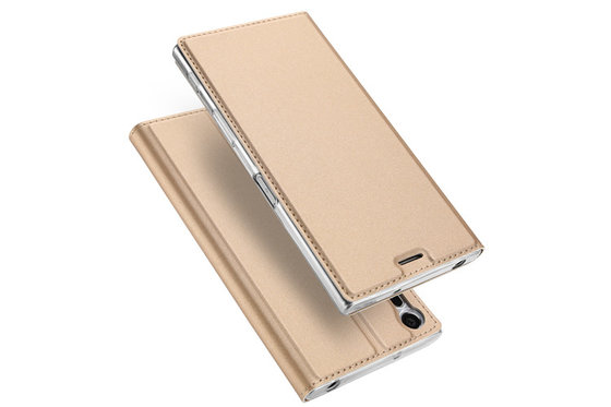 Smooth Magnets Sony Phone Covers XZ TPU / PU Leather Card Slot Involved