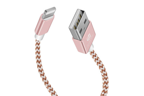 Premium IPhone Lightning Cable Braided Nylon Aluminum Alloy Connector