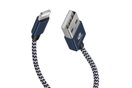 Nylon Braided Iphone Charging Cable , 3.28ft 0.66ft 2 Pack Lightning Usb Cable