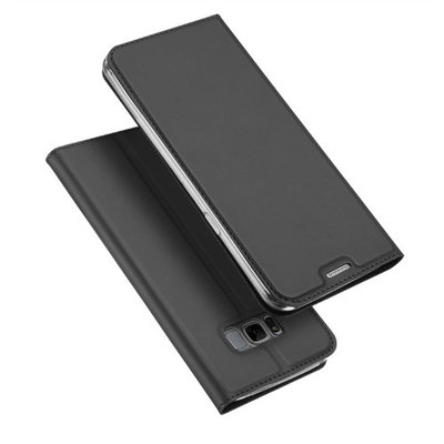 Black Card Slot Cell Phone Protection Cases For Samsung Galaxy S8 Phone