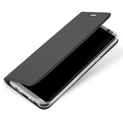 Ultra Thin Samsung Galaxy S8 Plus Pu Leather Phone Cases Environment Friendly