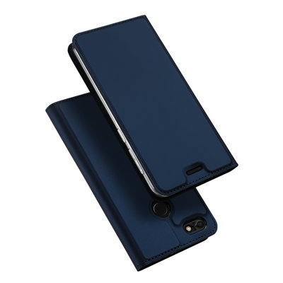 Shockproof Huawei Y6 Phone Cases , Full Protection PU Leather Case FCC Approved